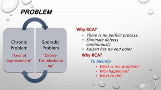RCA Root Cause Analysis | PPTX