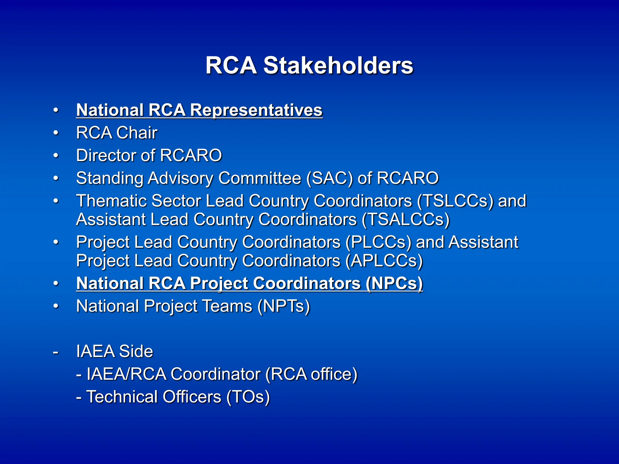 RCARO_Presentation_to_RCA_Stakeholders.ppt