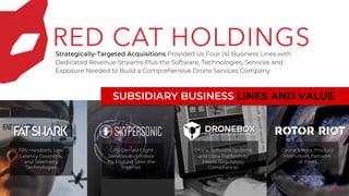 Red Cat - Investor Presentation Mar 2021 | PDF | Business | Business and Finance