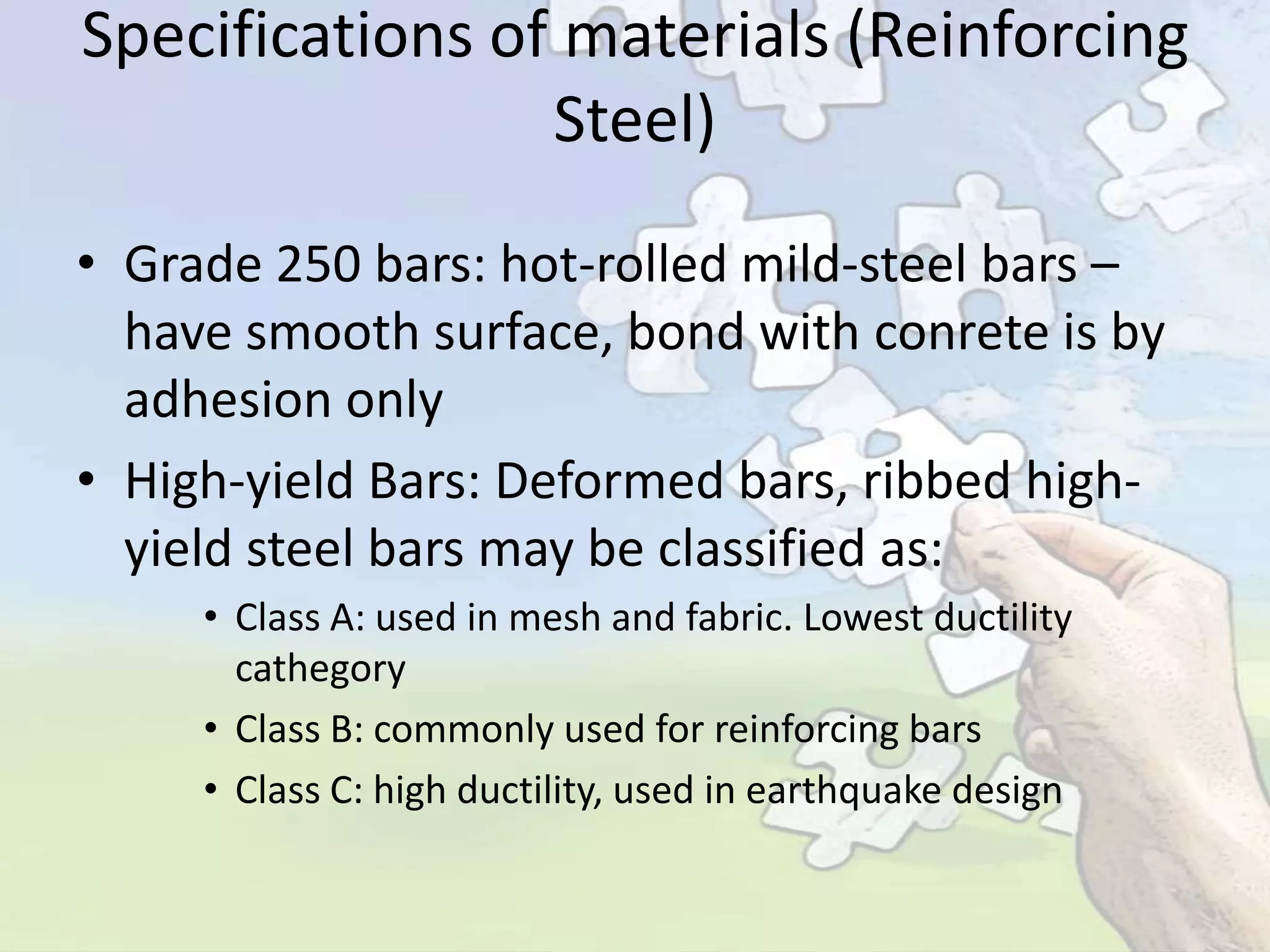 REINFORCEMENT CONCRETE chapter 1 | PPTX
