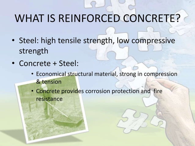 REINFORCEMENT CONCRETE chapter 1 | PPTX