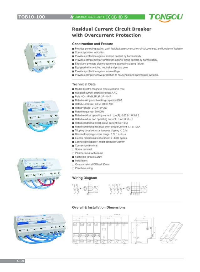 Rcbo catalogue | PDF | Consumer Electronics | Technology & Computing