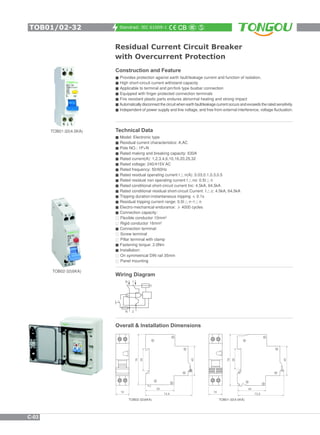 Rcbo catalogue | PDF