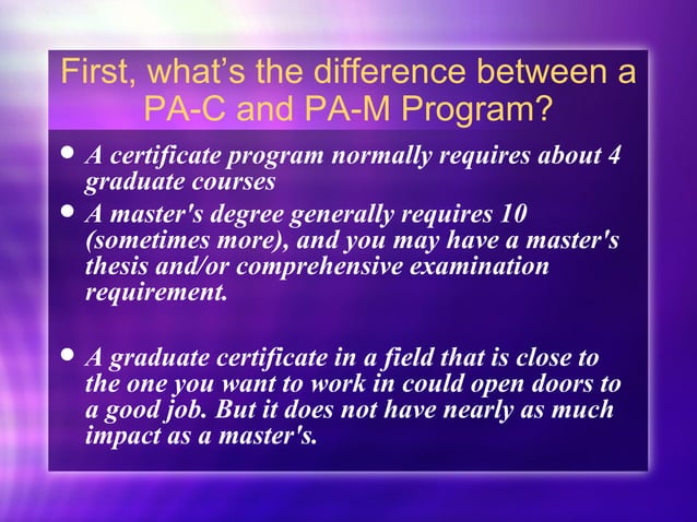 Riverside Community College PA Program | PPT