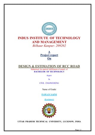 Civil Engineering Projects For Final Year Students