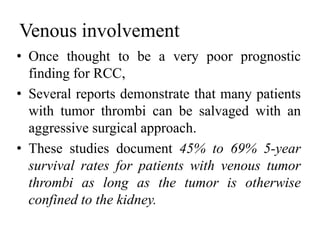 RCC- Staging and treatment of Renal Cell Carcinoma | PPTX