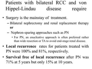 RCC- Staging and treatment of Renal Cell Carcinoma | PPTX