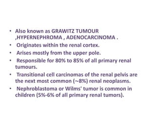 Renal cell carcinoma | PPTX