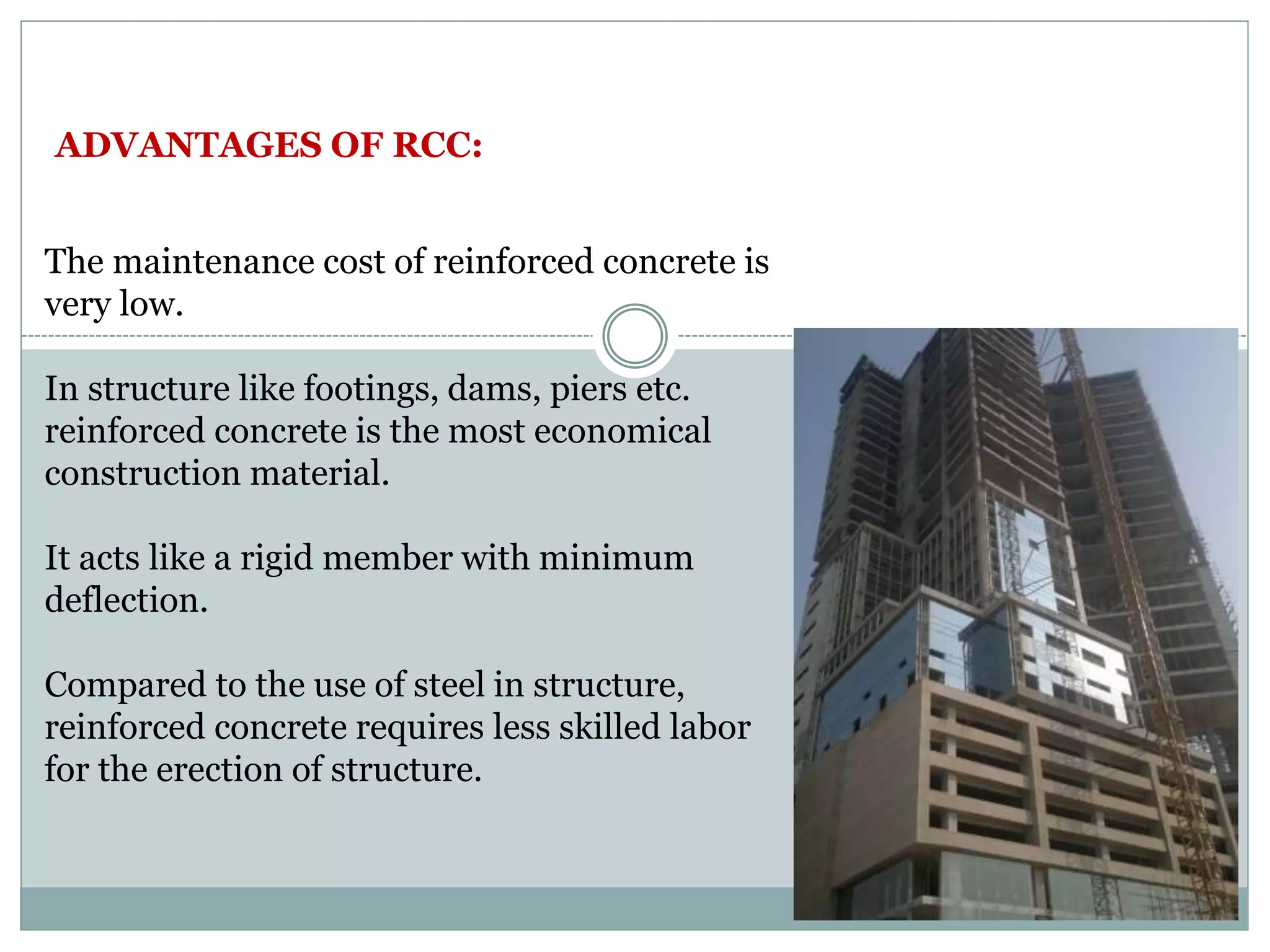 Reinforced Cement Concrete (RCC) | PPTX