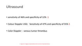 imaging in RCC | PPTX