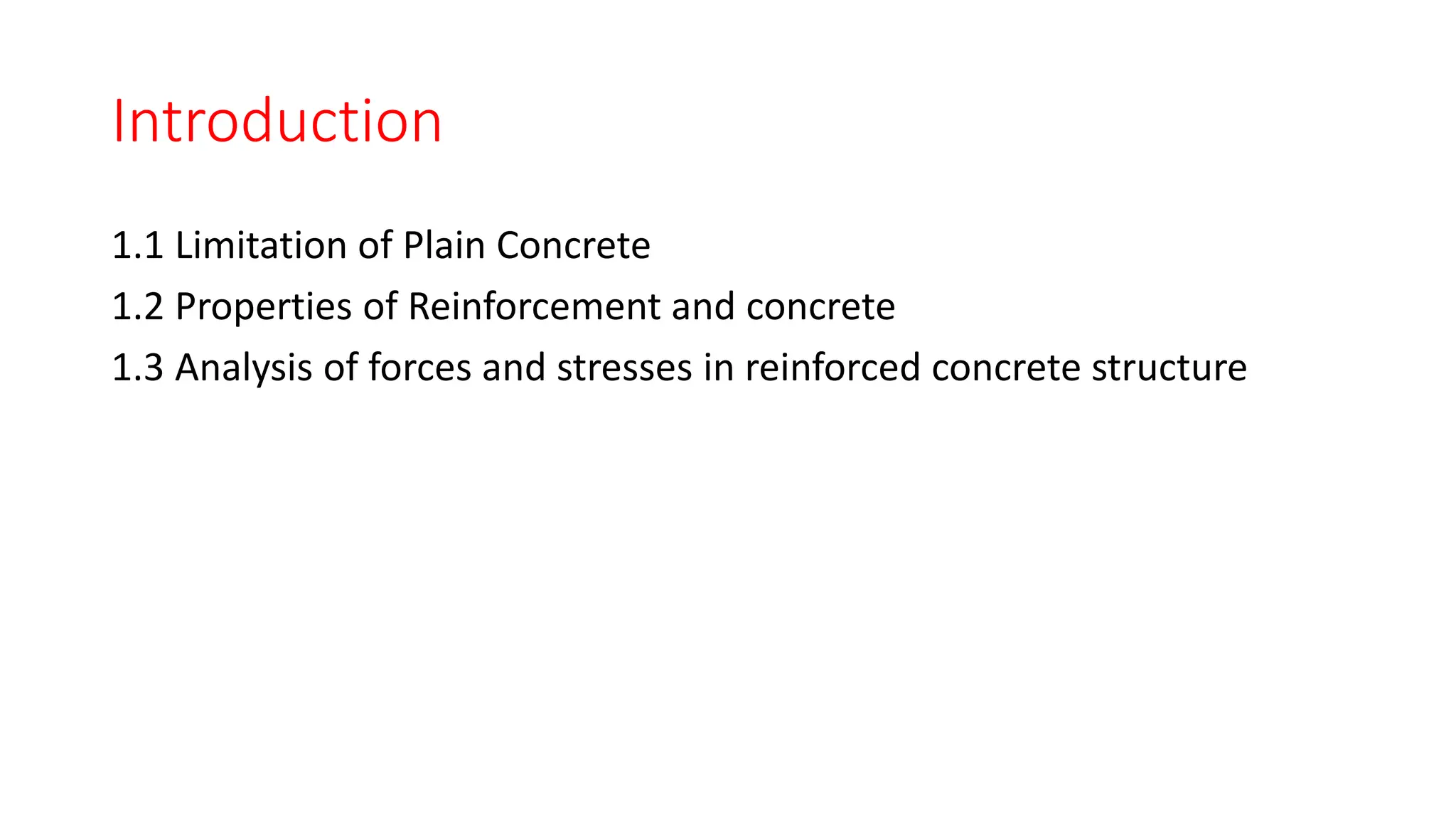 RCC 1st.pptx Design of Reinforced Cement Concrete Structures | PPTX