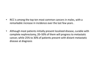 Renal cell carcinoma ( RCC )ADJUVANT TRIALS.pptx
