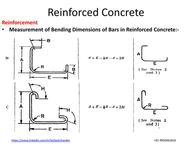 Reinforced Cement Concrete and Bar Bending Schedule | PPTX | Geology ...