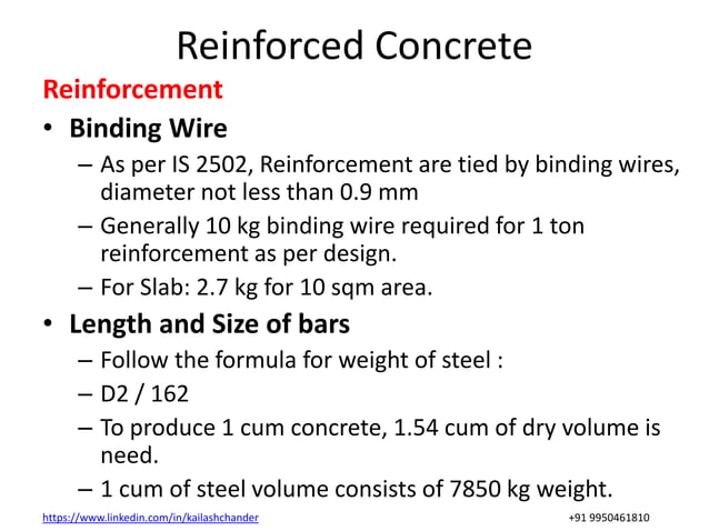 Reinforced Cement Concrete and Bar Bending Schedule | PPTX | Geology ...