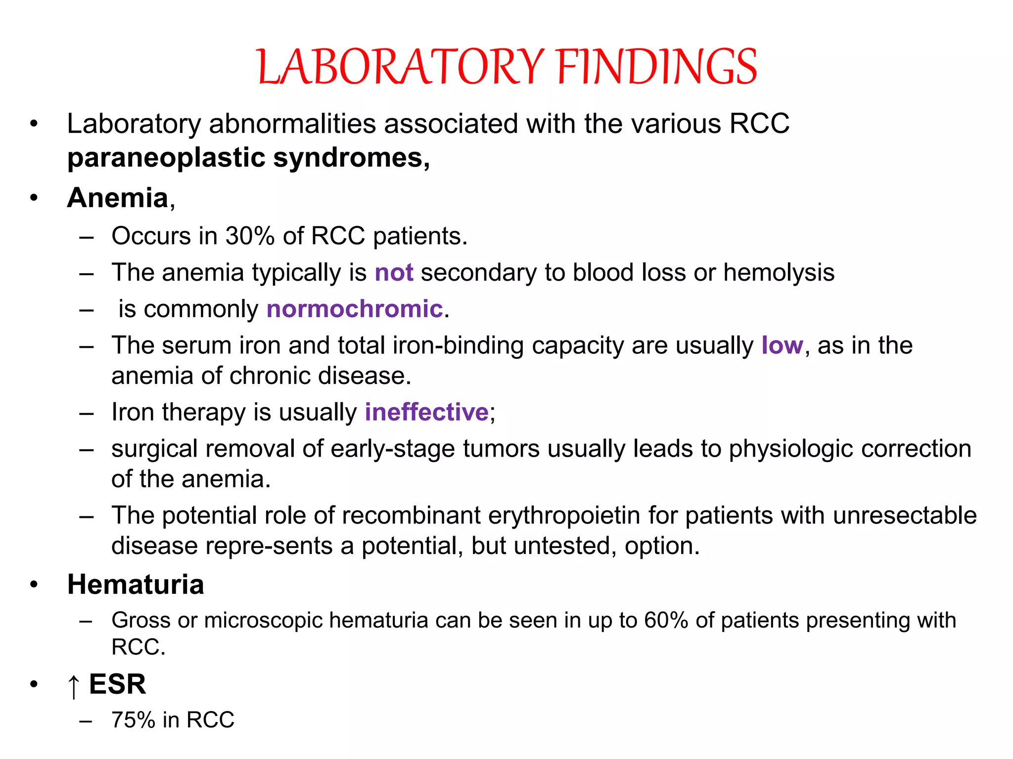 Rcc and bladder cancer | PPT