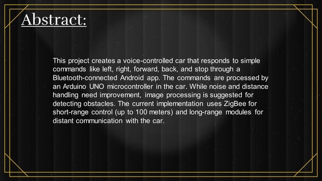 Arduino Obstacle Avoiding and voice control car | PDF | Radio Control | Hobbies & Interests