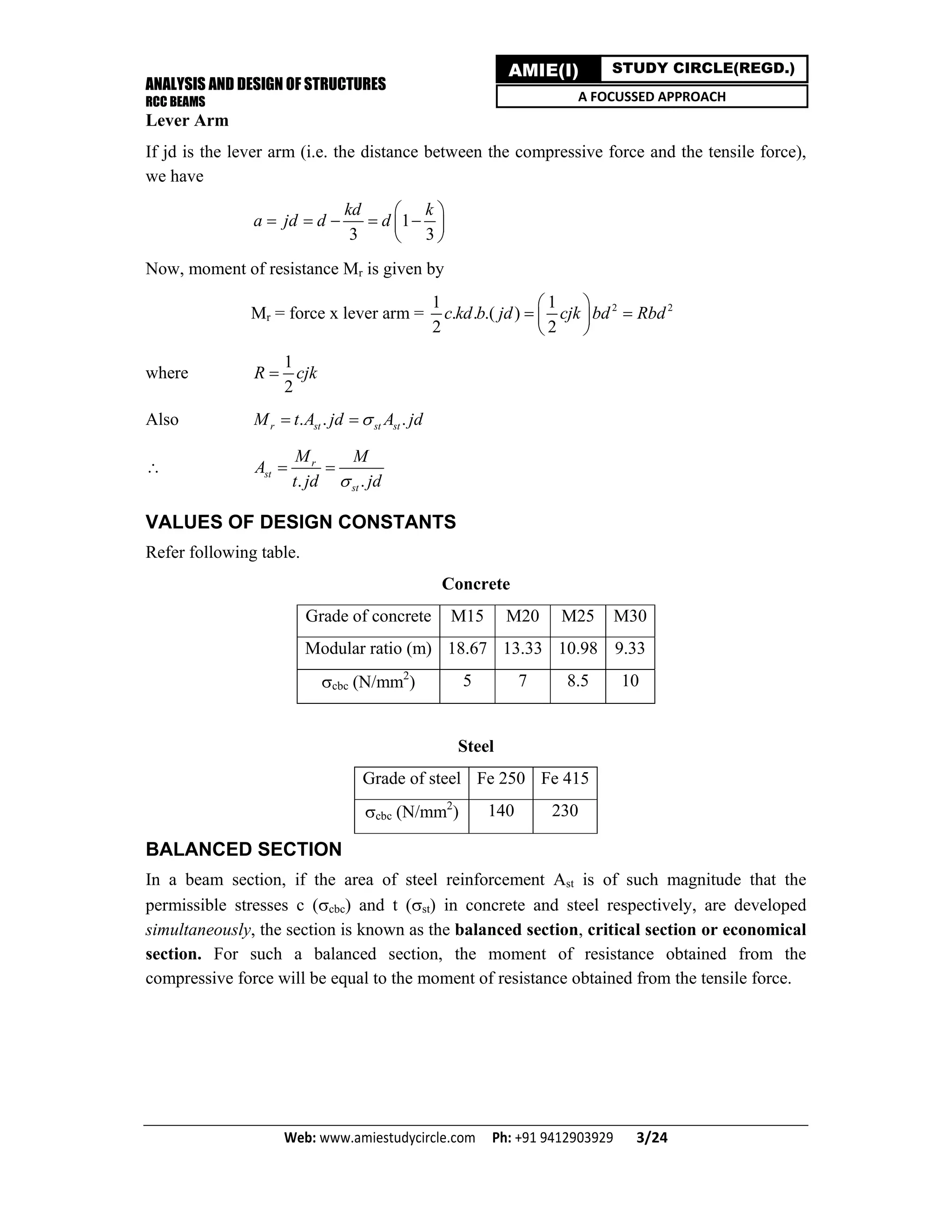 Rcc Beams | PDF