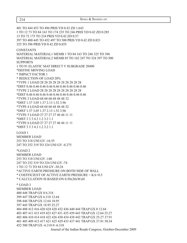 Rcc box culvert methodology and designs including computer method | PDF