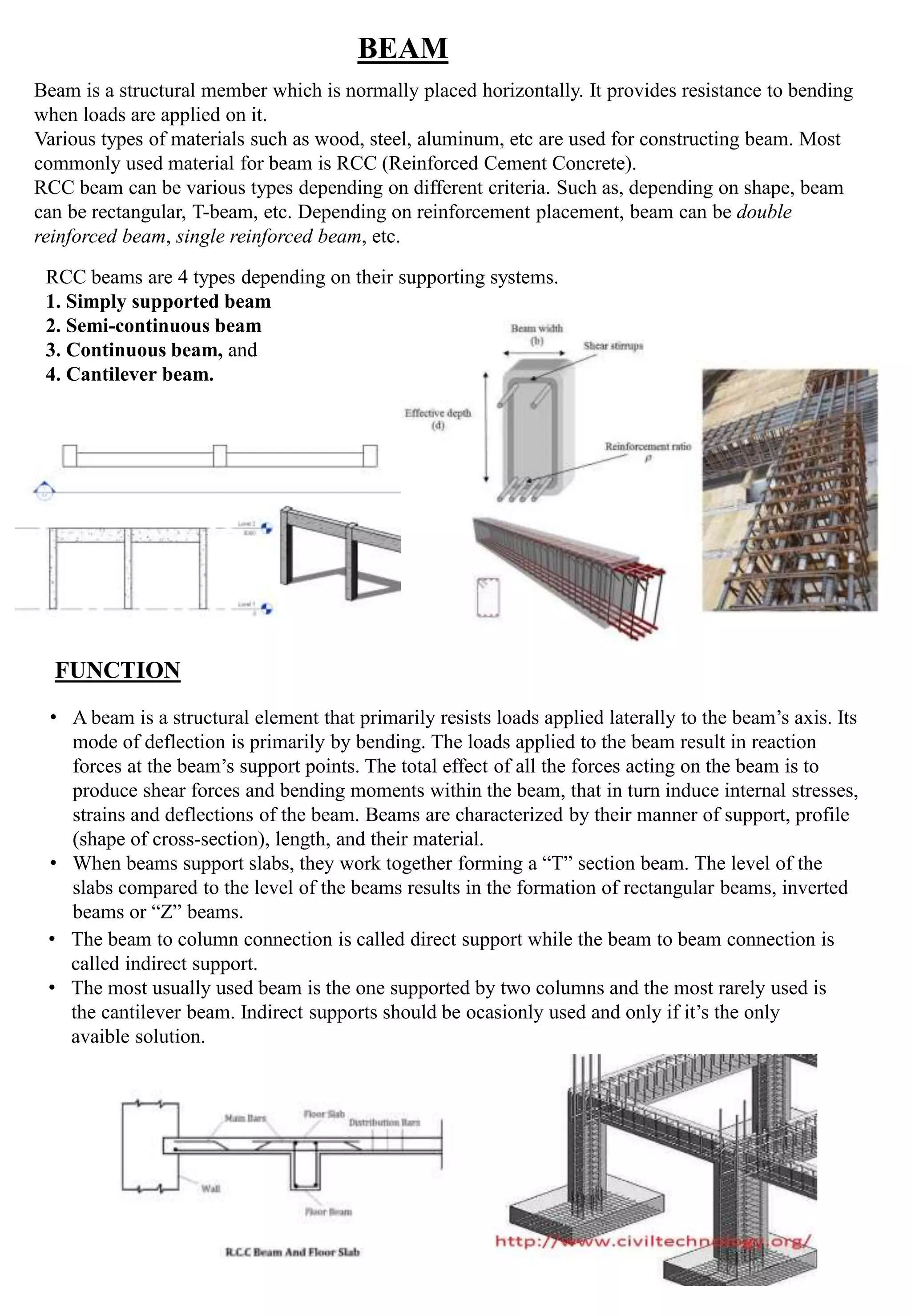 REINFORCED CEMENT CONCRETE | PPTX