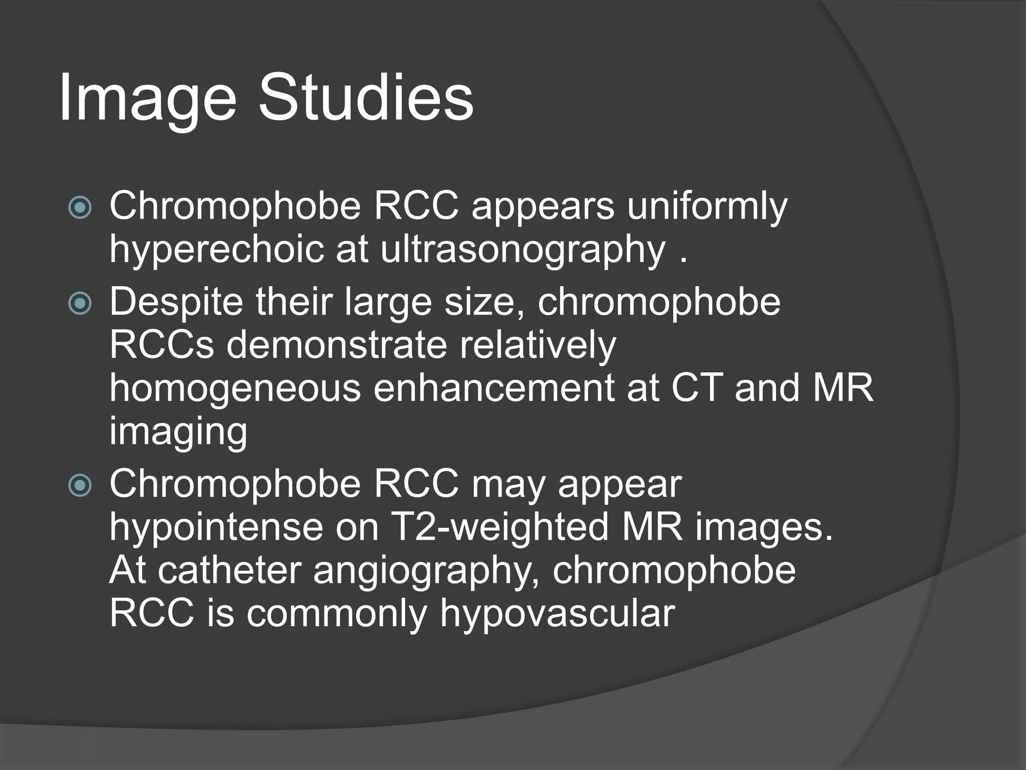 renal cell carcinoma radiology | PPTX