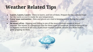 Winter Safety For Seniors | PDF