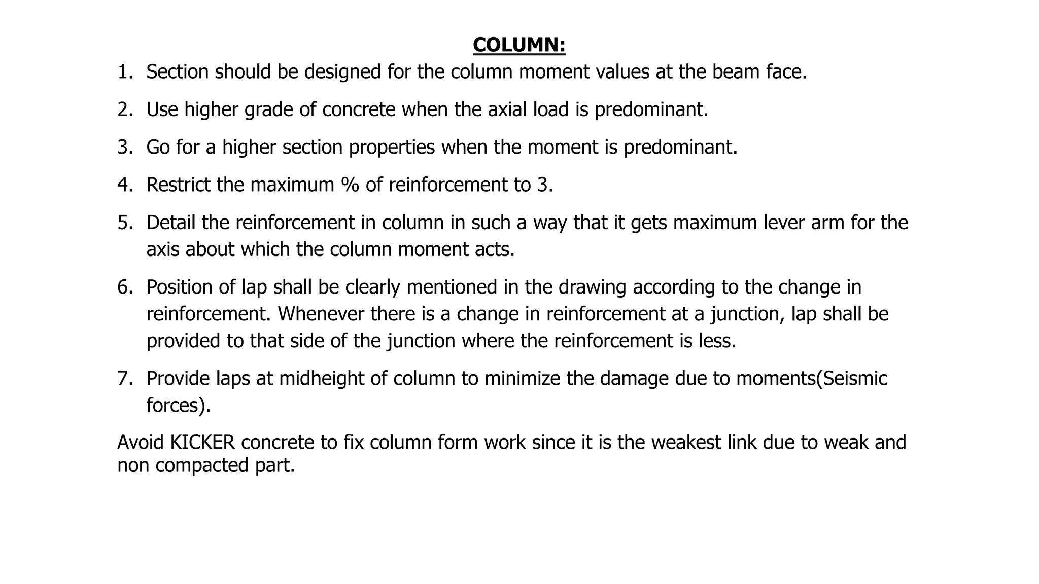 rcc design tips for beams and footing.pptxa | PPTX