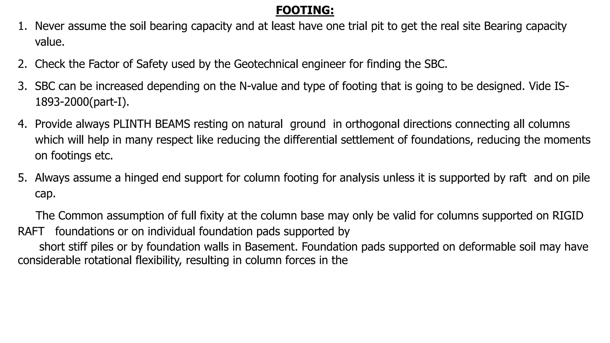 rcc design tips for beams and footing.pptxa | PPTX
