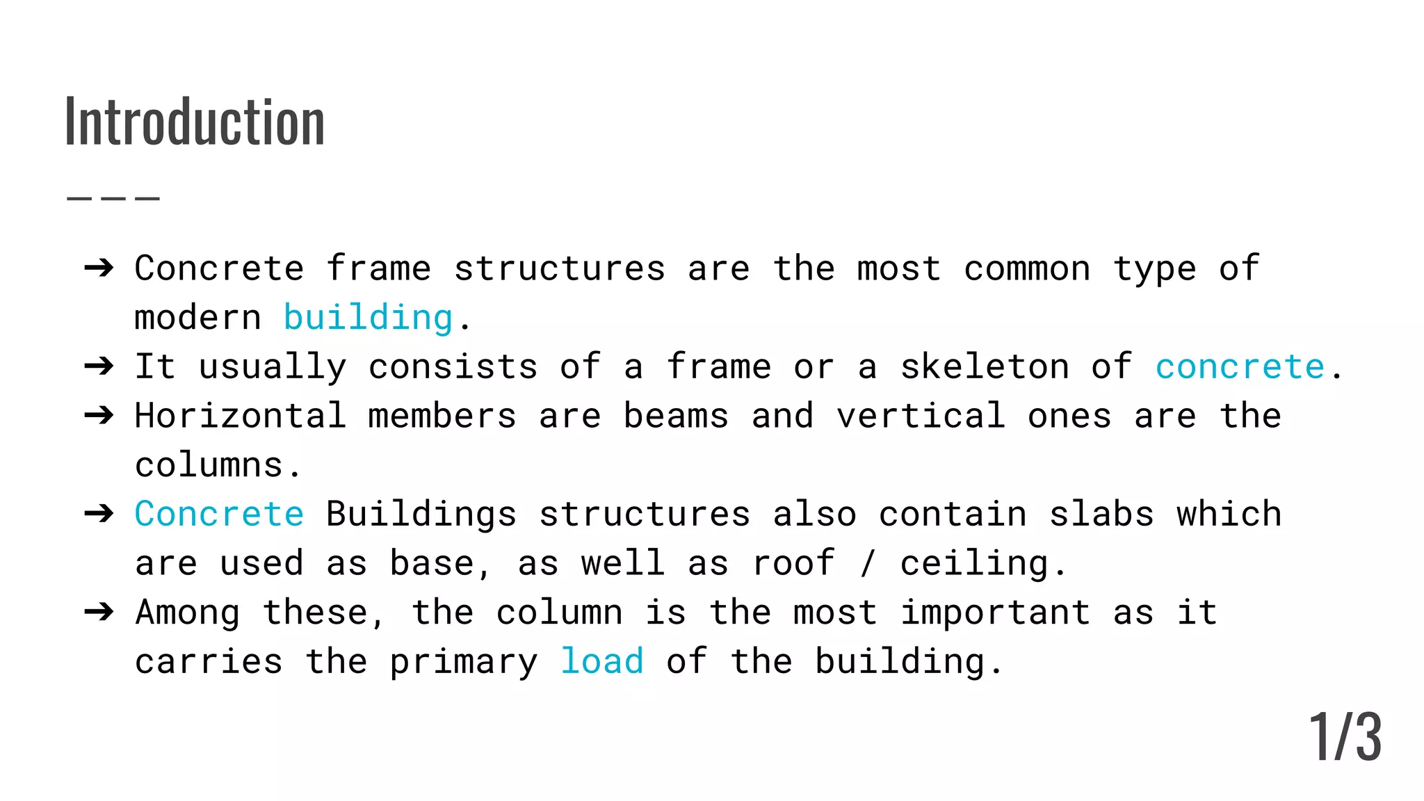Elements of RCC Framed Structure (With Steel Detailing) | PPTX