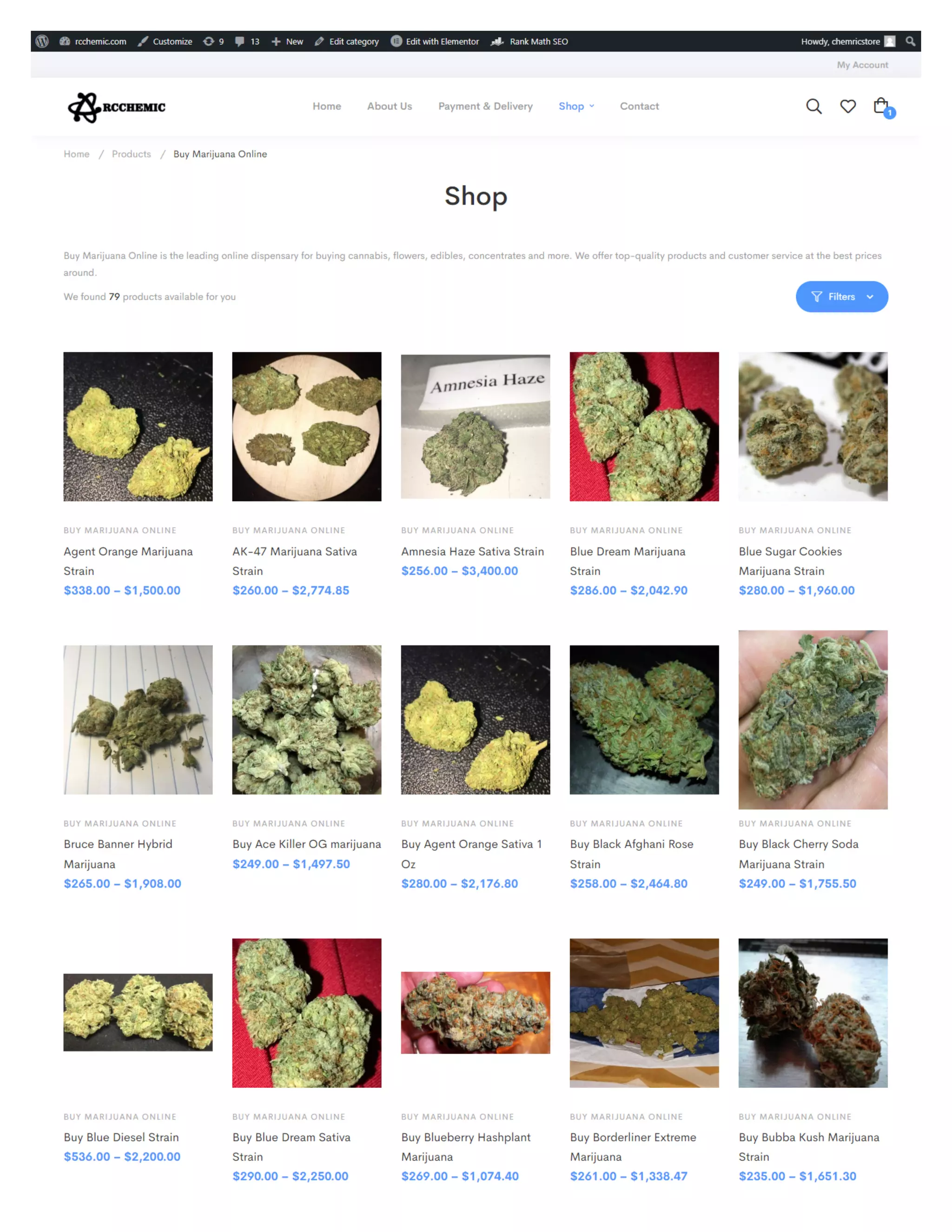AK-47 Marijuana Sativa Strain | PDF | Free Download
