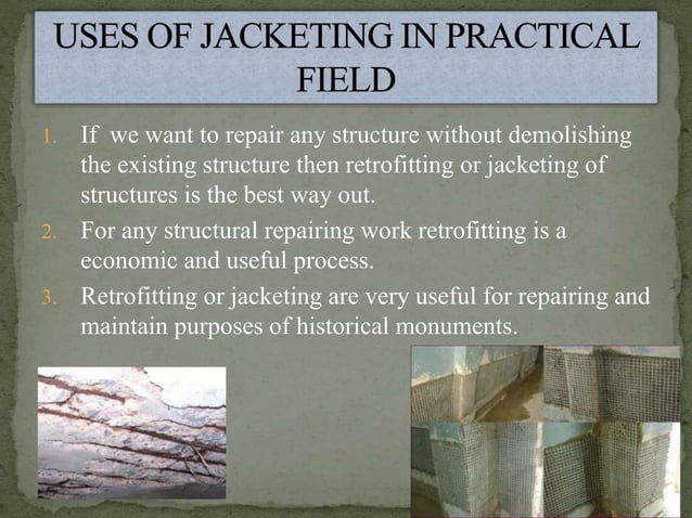 Rcc jacketing | PPTX