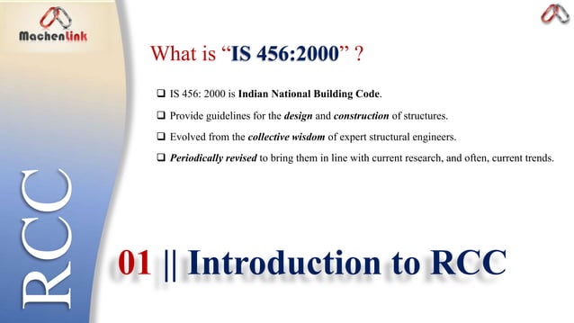 Design of Reinforced Concrete Structure (IS 456:2000) | PPTX | Civil ...