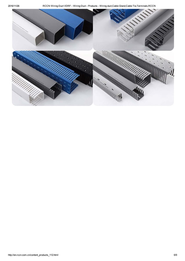 Rccn wiring duct vdrf | PDF