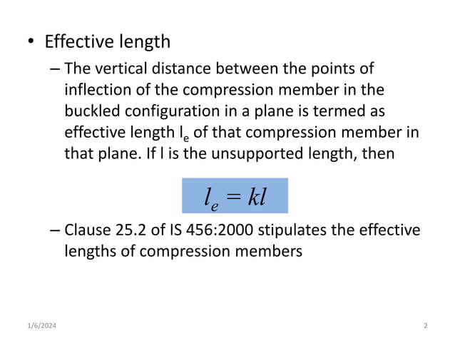 RCC column_Shortly Axially Loaded column.pptx | Physics | Science