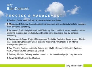 Rain Concert Technologies Corporate Profile | PPT