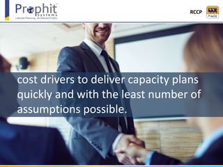 Prophit Rough Cut Capacity Planning - Supply Chain Planning & Inventory ...