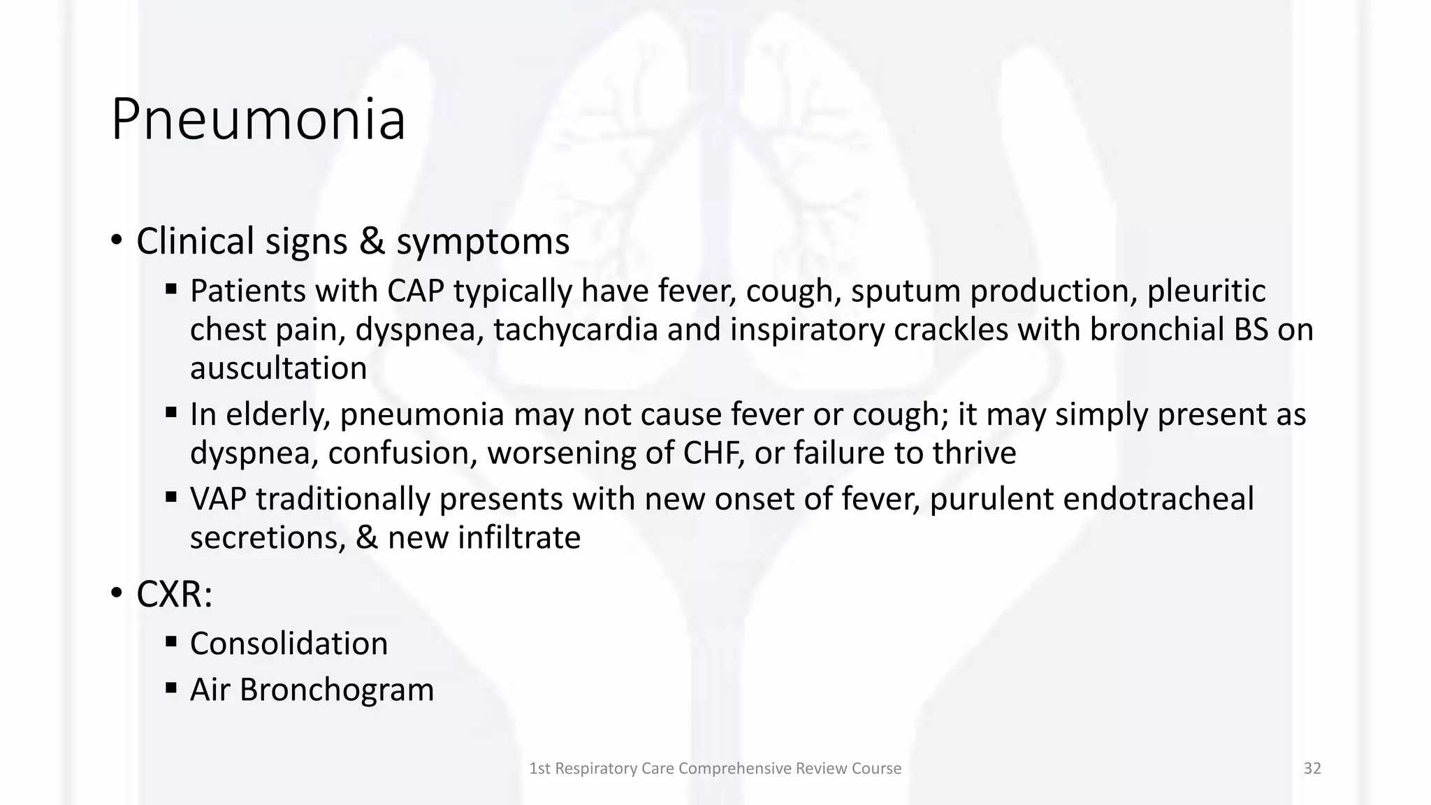 Disorders of the Respiratory System | PPTX