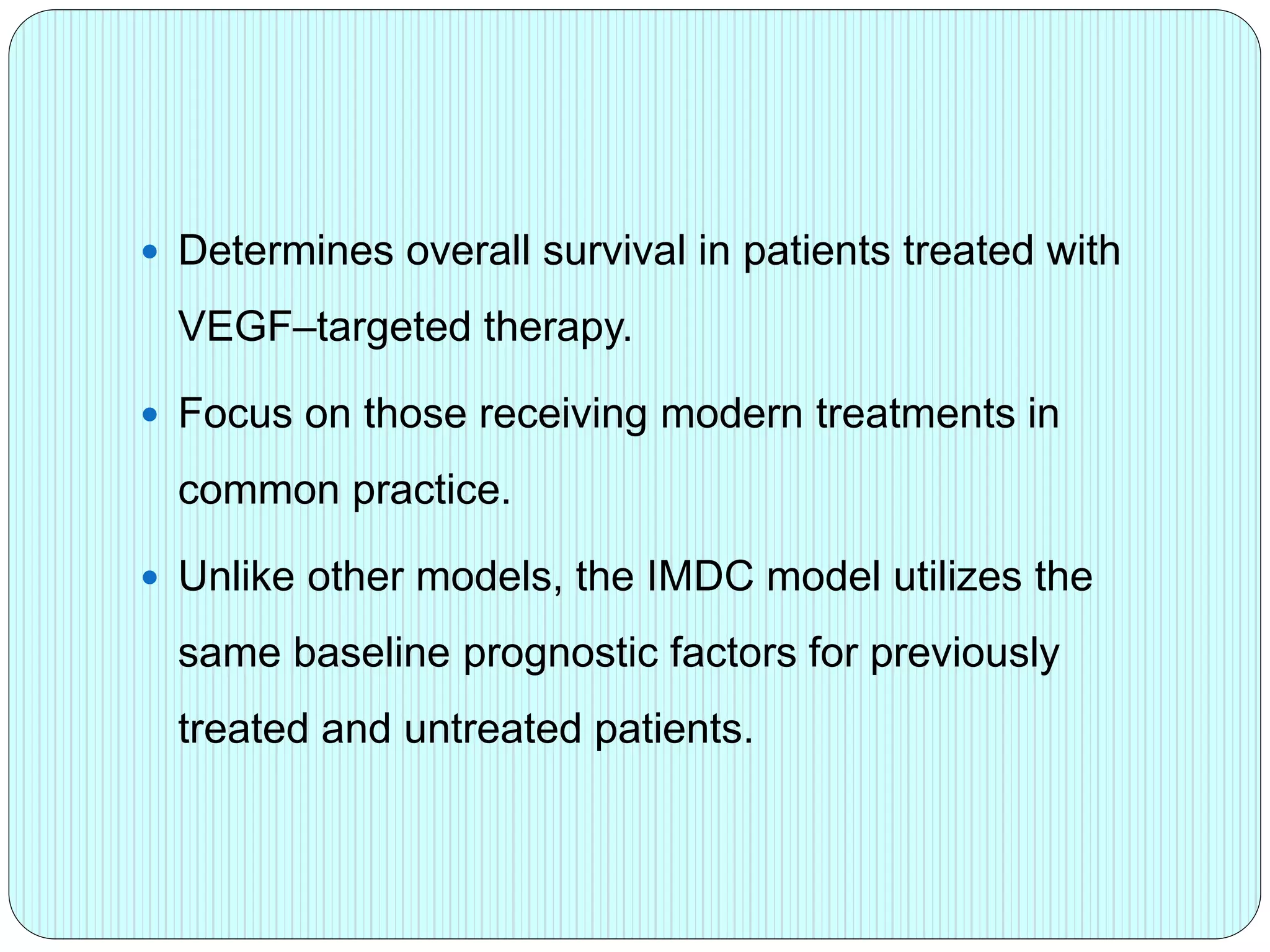 Renal Cell Carcinoma Risk Stratification | PPTX