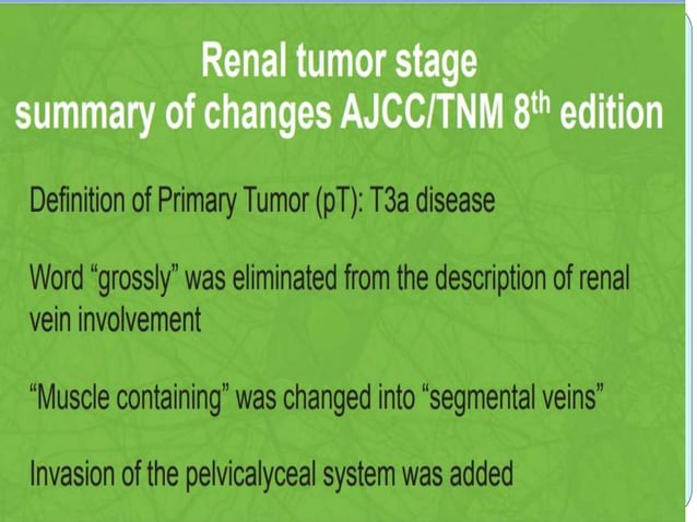Renal Cell Carcinoma Risk Stratification | PPT