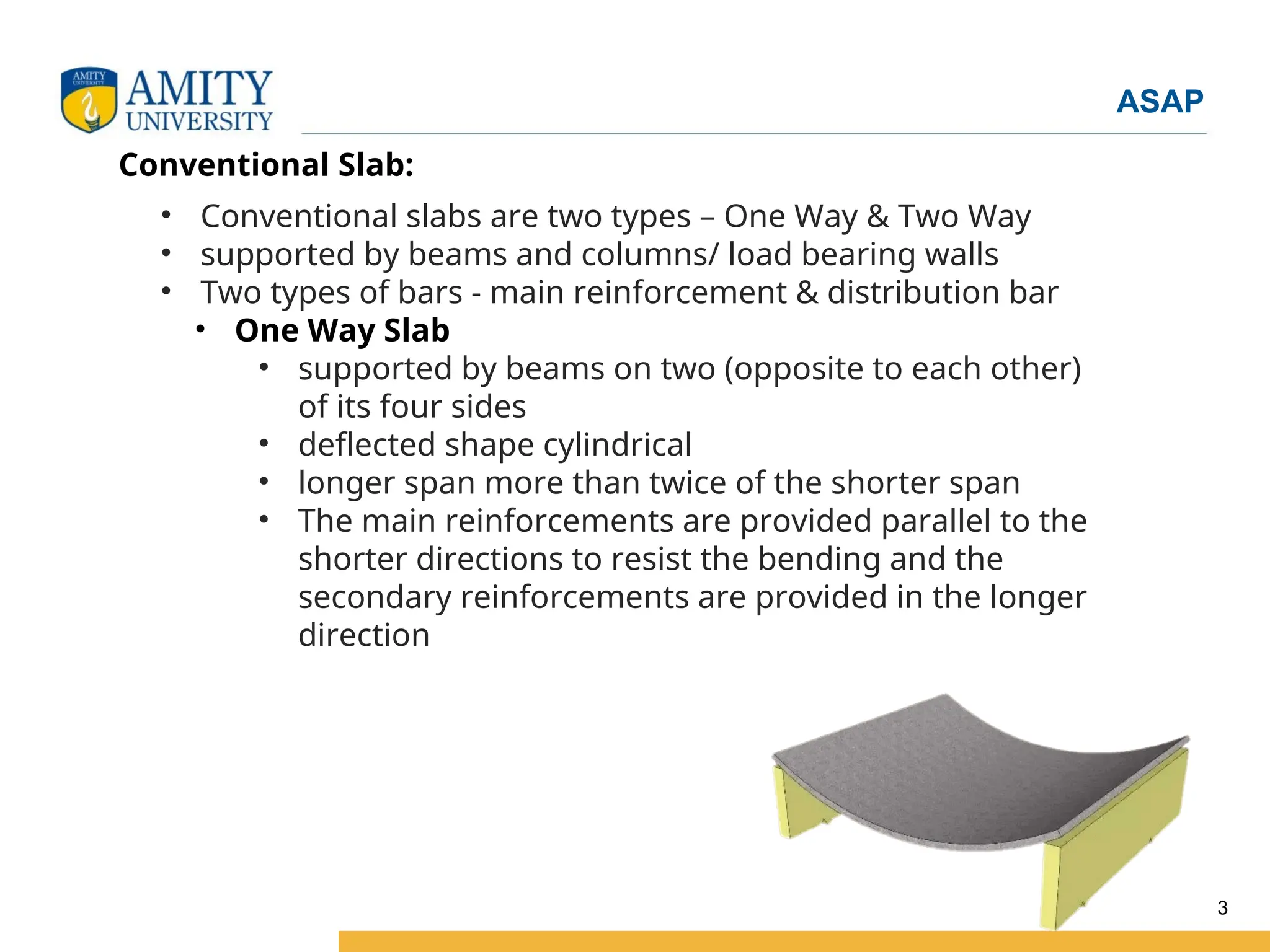 Brief presentation on Reinforced Cement Concrete Slab.ppt