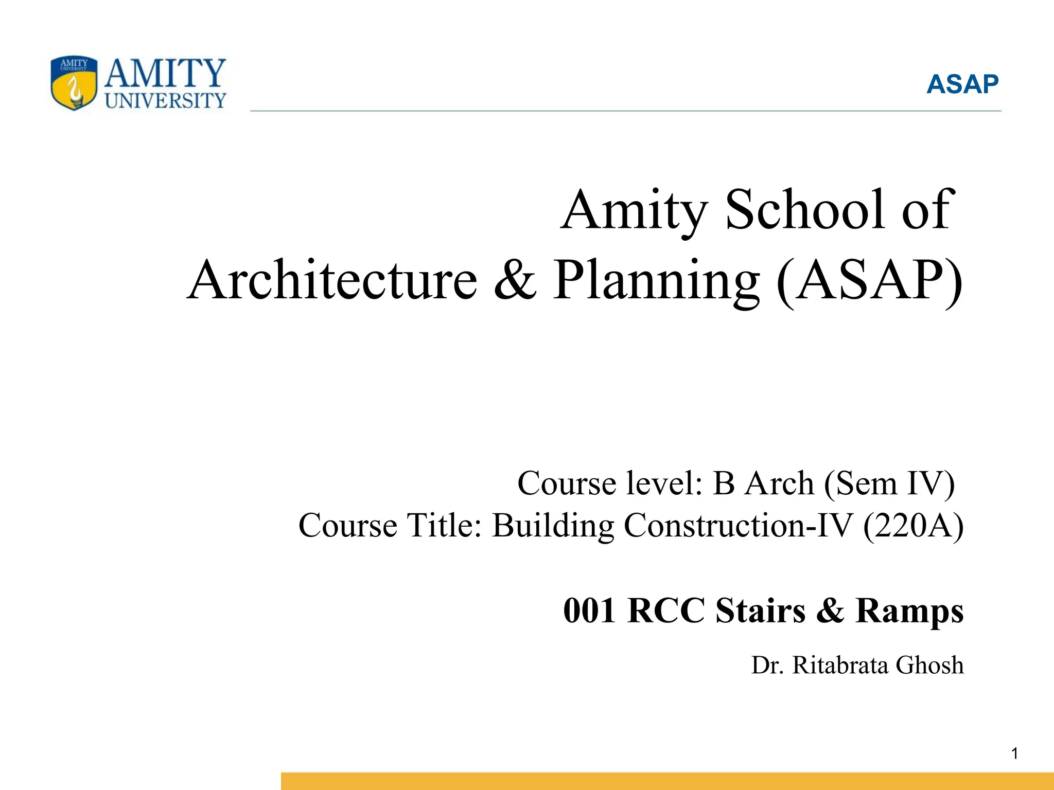 Presentation on RCC Stair and Ramp construction.ppt