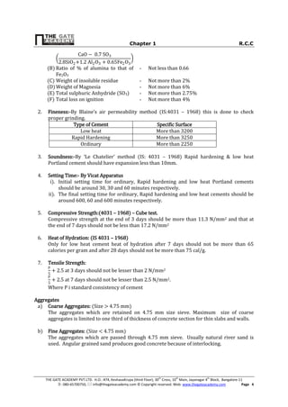 Civil Engineering : Rcc & steel structures, THE GATE ACADEMY | PDF