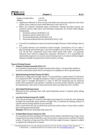 Civil Engineering : Rcc & steel structures, THE GATE ACADEMY | PDF