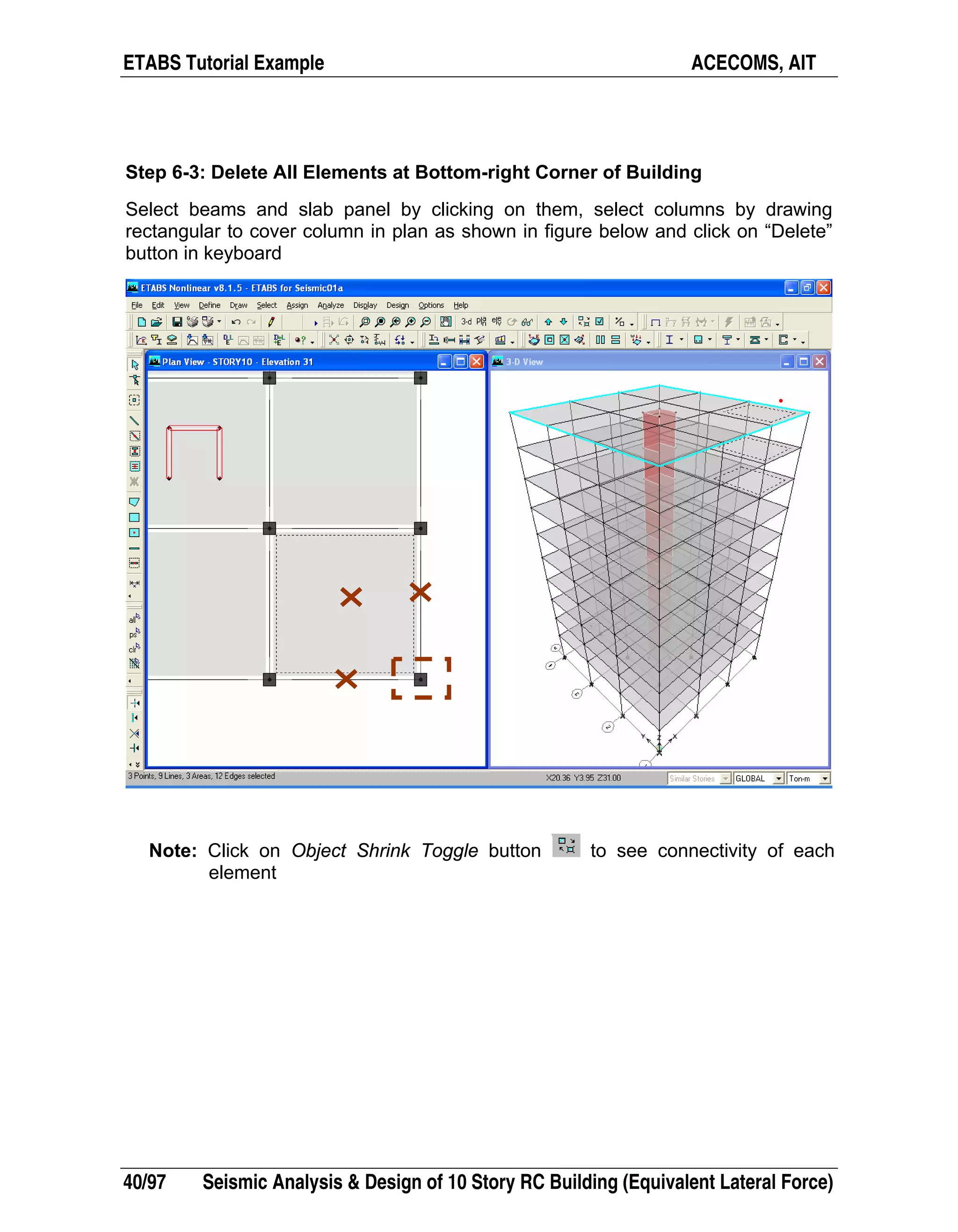 Rcc structure design by etabs (acecoms) | PDF