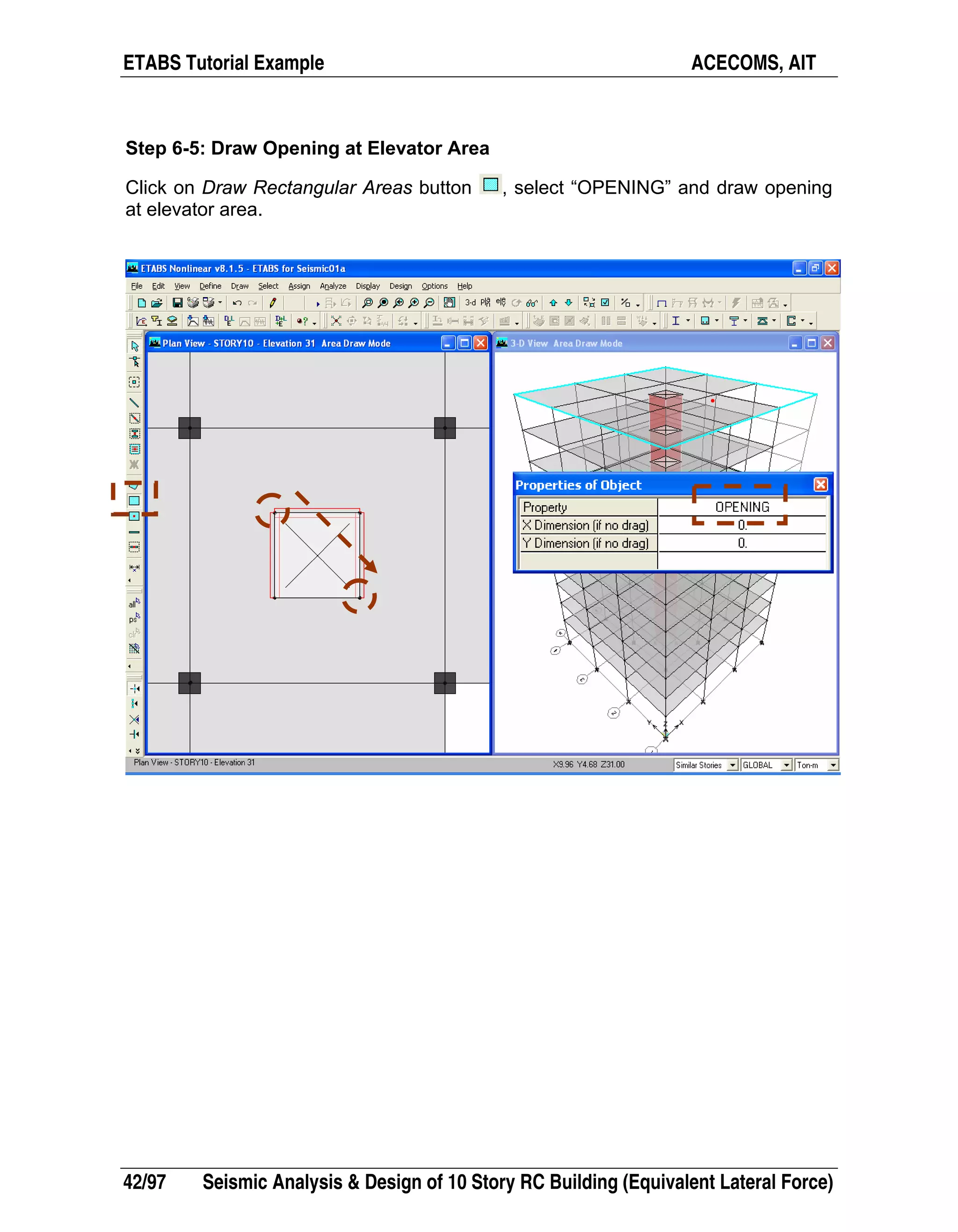 Rcc structure design by etabs (acecoms) | PDF
