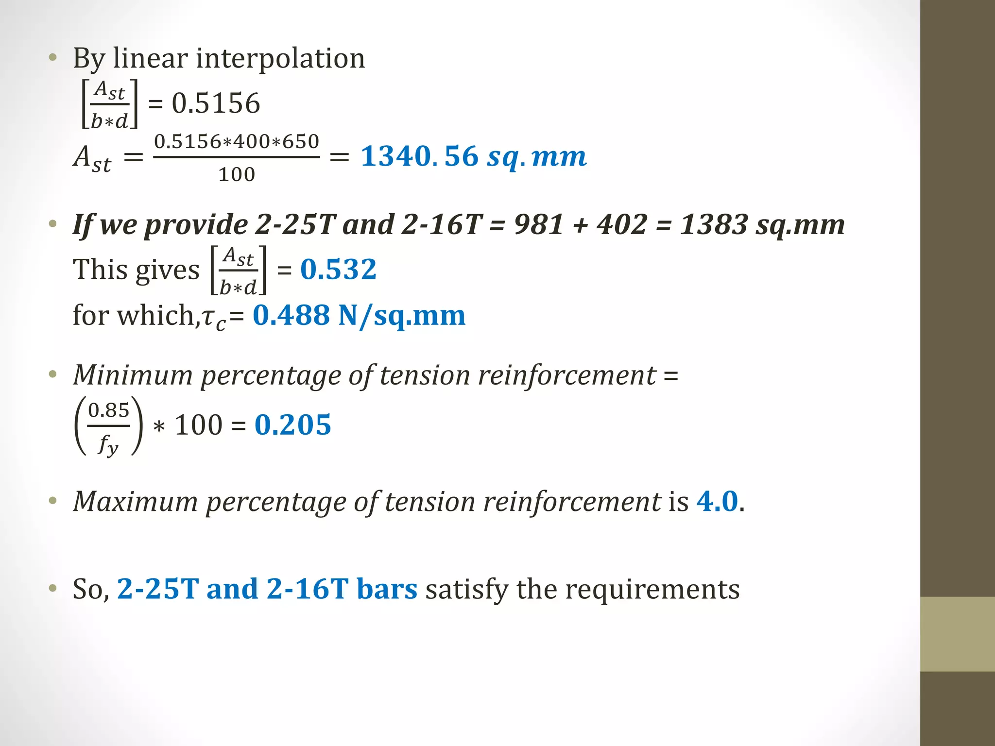 Design of torsion reinforcement | PDF