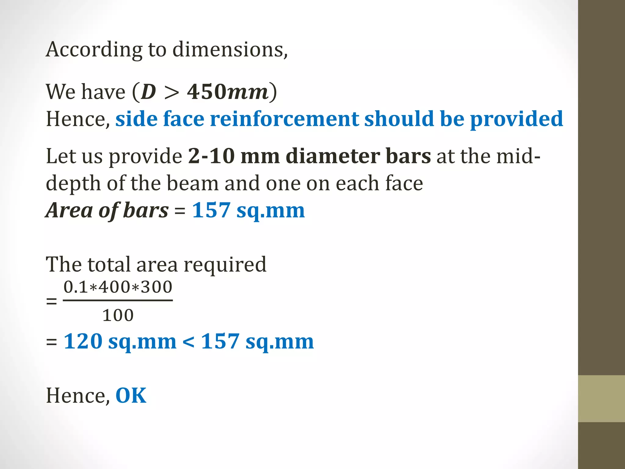 Design of torsion reinforcement | PDF