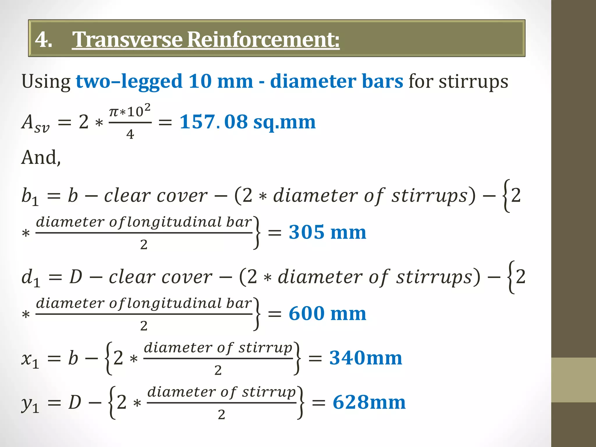 Design of torsion reinforcement | PDF