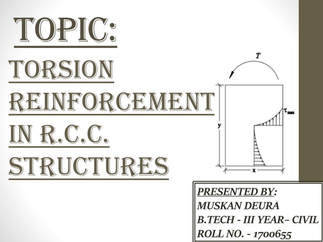Design of torsion reinforcement | PDF | Physics | Science