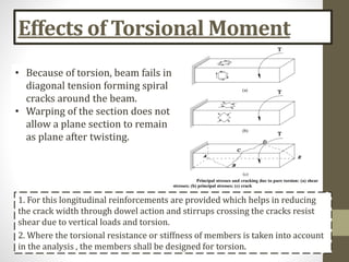 Design of torsion reinforcement | PDF