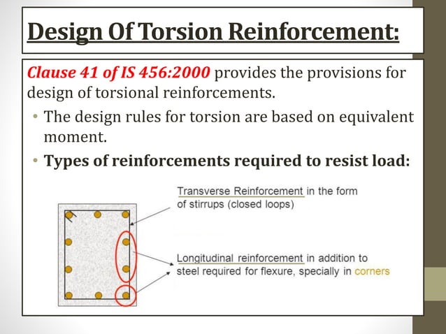 Design of torsion reinforcement | PDF | Physics | Science
